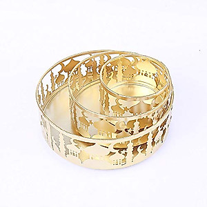 Crazy Night Islam Eid Mubarak Pendant DIY Castle Three-piece set Tray Ramadan Activities Party Decoration Food Storage Container