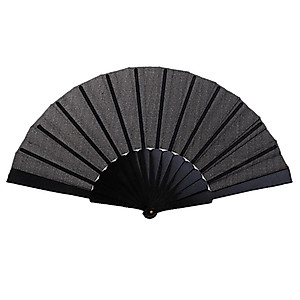 RAZZUM 2/Pack Solid Japanese Folding Fan