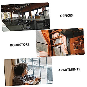 COHEALI 6pcs Curtain Fixing Accessories Shower Curtain Holders Tool Stand Metal Shower Curtain Hooks Ceiling Curtain Track Ceiling Track for Curtains Wall Mount Double Curtain Ceiling