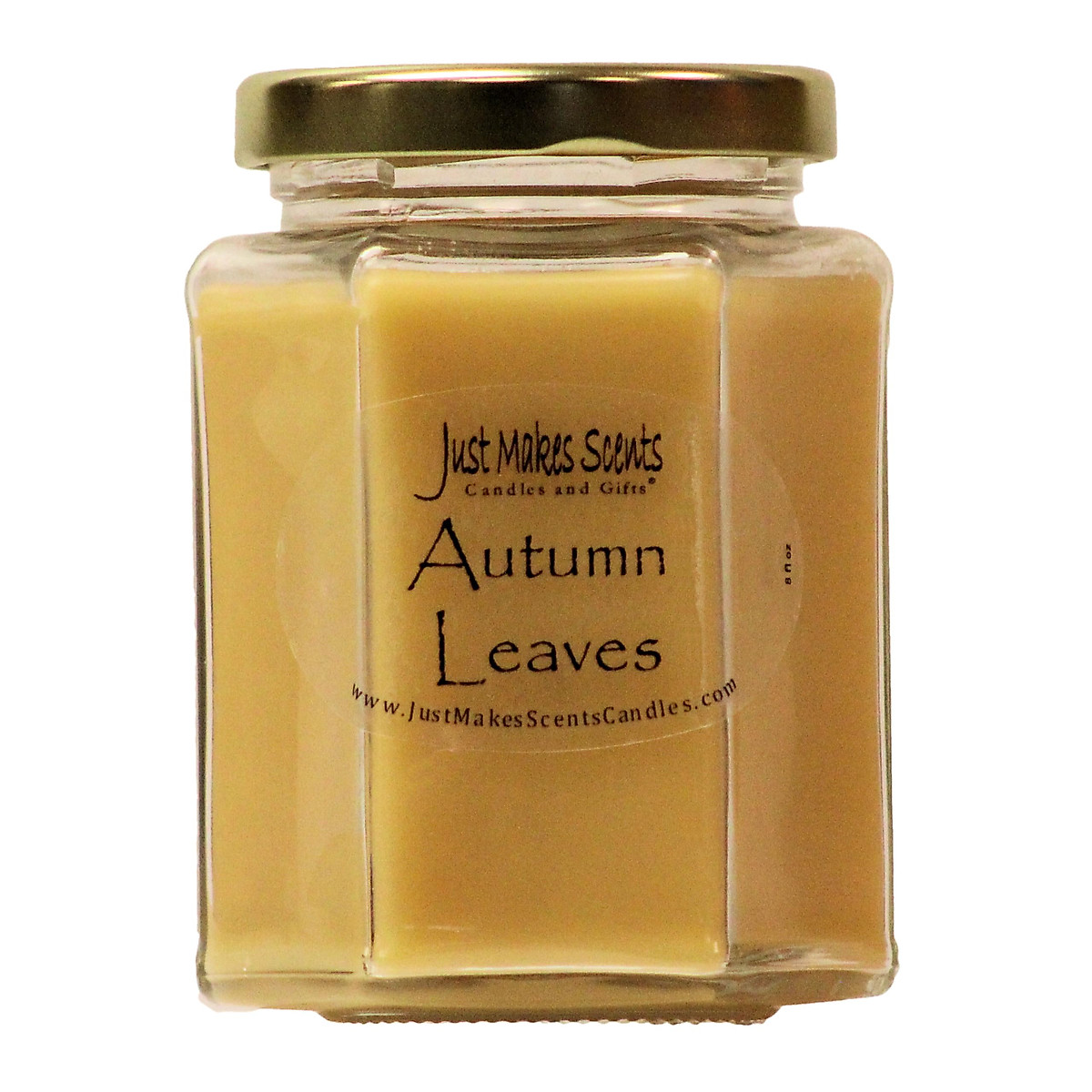 Autumn Leaves Scented Blended Soy Candle by Just Makes Scents