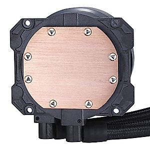 Cooler Master MasterLiquid ML280 Mirror ARGB CPU Liquid Cooler - 3rd Gen. Pump AIO Water Cooling System, 2 x 140mm SickleFlow V2 Fans, Enhanced 280mm Radiator - AMD & Intel Socket Compatible