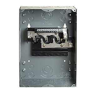 Square D by Schneider Electric HOM612L100SCP Homeline 100 Amp 6-Space 12-Circuit Indoor Surface, No Size, No Color