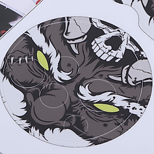 Eboxer VR Glasses Skin Sticker for Oculus Quest 2, VR Headsets and Controller Sticker for Oculus Quest 2 Protective Decal, Virtual Reality Protective Accessories (Dark Lord)