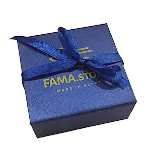 FAMA.store Egyptian Jewelry Ankh Cross Key of Life 18K Solid Yellow Gold necklas Pendant #12