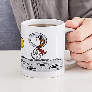 CafePress Space Snoopy 15 Oz Ceramic Large Mug Ceramic Coffee Mug, Tea Cup 11 oz