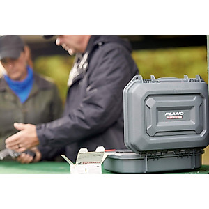 Plano Rustrictor All-Weather Single Pistol Case, Black, Rustrictor Anti-Rust Protection, TSA-Approved Gun Case for Airline Travel