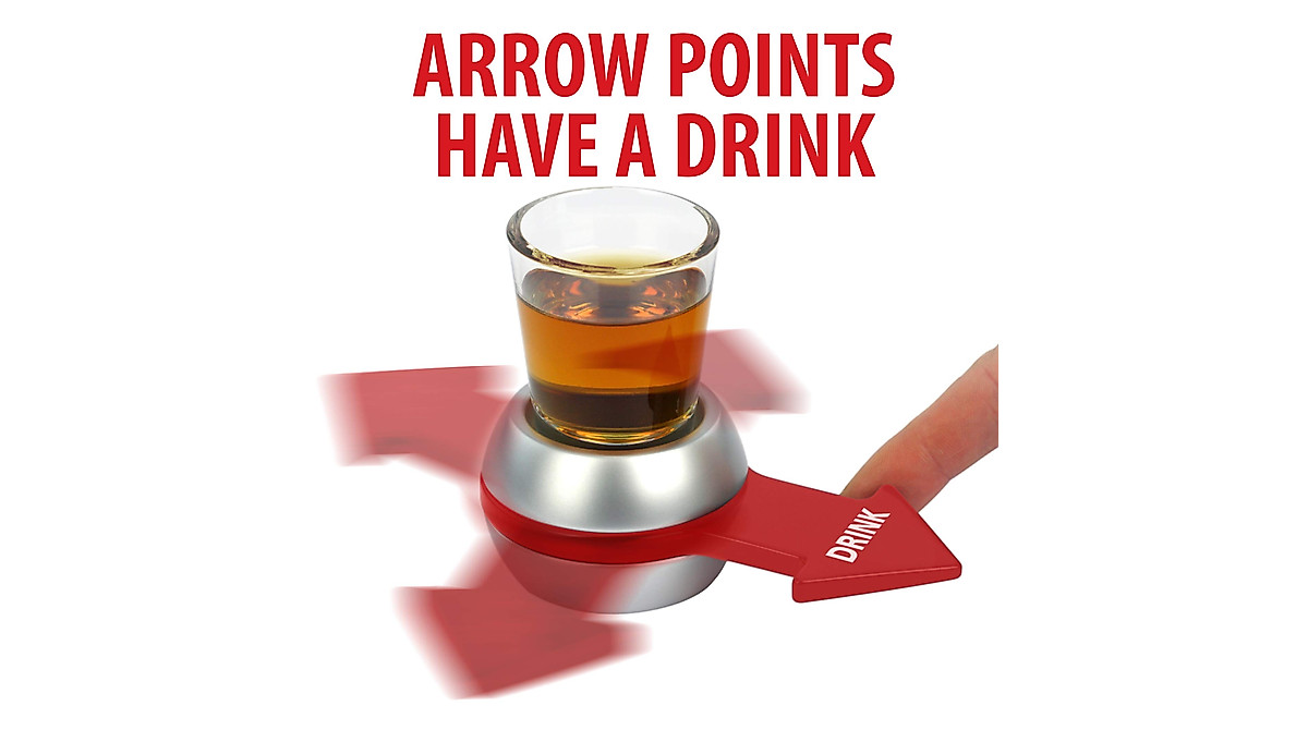 Barbuzzo Spin The Shot Game - Fun Party Activity