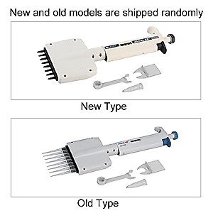 8-Channel Multichannel Pipett Adjustable Pipettor Micro Pipette Multichannel Pipette 0.5-10μl