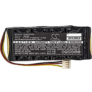 BCXY Replacement Battery for GE Panametrics PT878 Flowmeter, Portable Flowmeter Panametrics РТ878, PT878