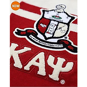 Kappa Alpha Psi M7 Button Down Sweater [5XL] Crimson Red