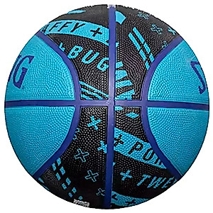 Spalding Space Jam Tune Squad Bugs Ball 84605Z Unisex Basketball Ball, Blue, 5 EU