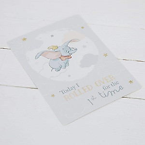 Widdop Disney Baby Dumbo Elephant Photo Album and Milestone Card Boxed Set