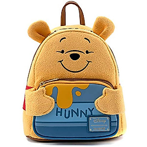 Loungefly Disney Winnie the Pooh Hunny Tummy Womens Double Strap Shoulder Bag Purse