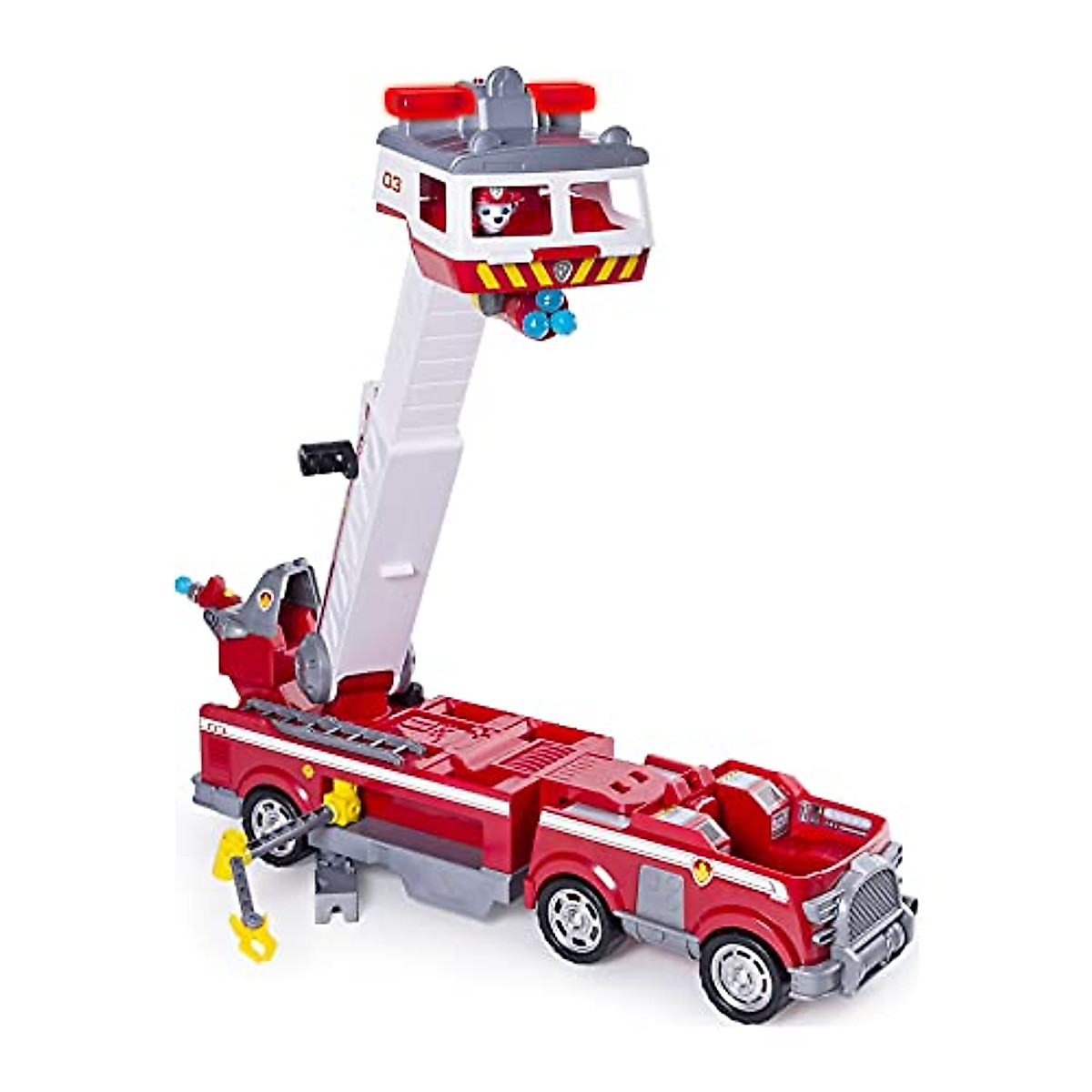 PAW Patrol Ultimate Rescue Fire Truck with Extendable 2 ft. Tall Ladder, for Ages 3 and Up