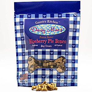 Naughty Spotty Dog Treat Gift Box, Black Skull Treat Dispenser, USA-Made Dog Treats & Chews, Md/Lg Dogs, (Peanut Butter, Blueberry, Peppermint & Chicken Flavors).