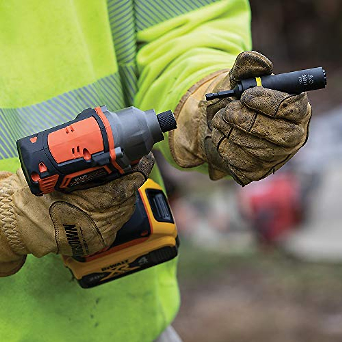 Klein Tools BAT20CD 20V Battery-Operated 1/4-Inch Impact Driver, Compact Design for Excellent Control in Tight Spaces (Tool Only)