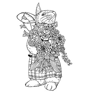 Garden of Fairytale Animals: A Curious Collection of Creatures to Color (Design Originals) Adult Coloring Book with 66 Line Art Designs of a Magical Garden and Whimsical Animals in a Charming Setting