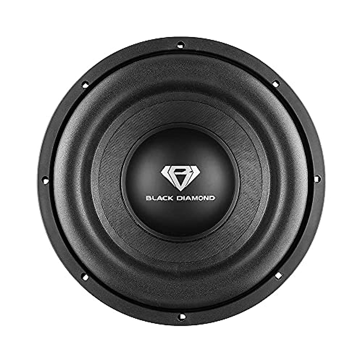 BLACK DIAMOND DIA-R12D2 12 Inch Car Audio Subwoofer 1200 Watts Dual Voice Coil 2+2 Ohms (1 Speaker)
