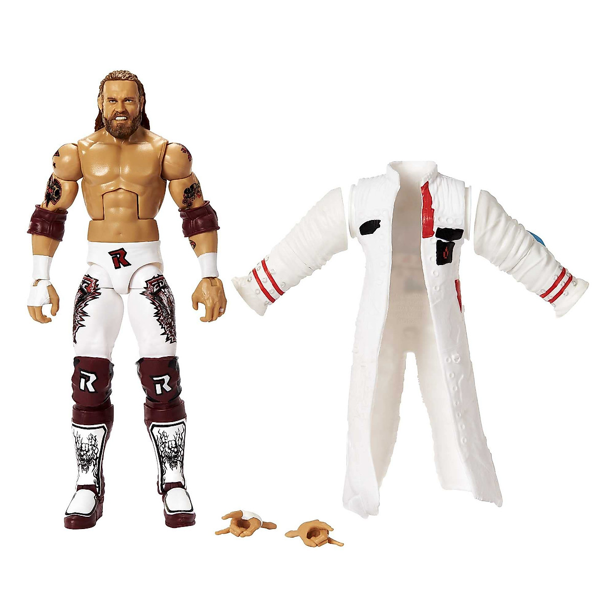 Mattel WWE Edge Elite Collection Action Figure, 6-inch Posable Collectible Gift for WWE Fans Ages 8 Years Old & Up