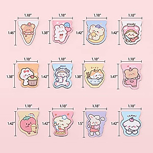 Magnetic Bookmarks 12Pcs Magnet Bookmark Clips for Kids Women