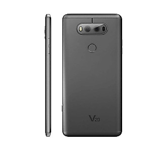 LG V20 64GB H918 - Unlocked by T-Mobile for all GSM Carriers (Titan Gray) (Renewed)