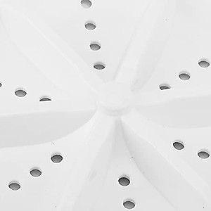 Washing Machine Small Portable Ultrasonic Clothes Washer Household Laundry for Travel Business Underwear Clean Tool US Plug 100240V(White)