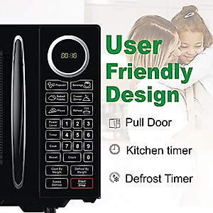 RCA RMW953 0.9-Cubic-Foot Microwave Oven, Black