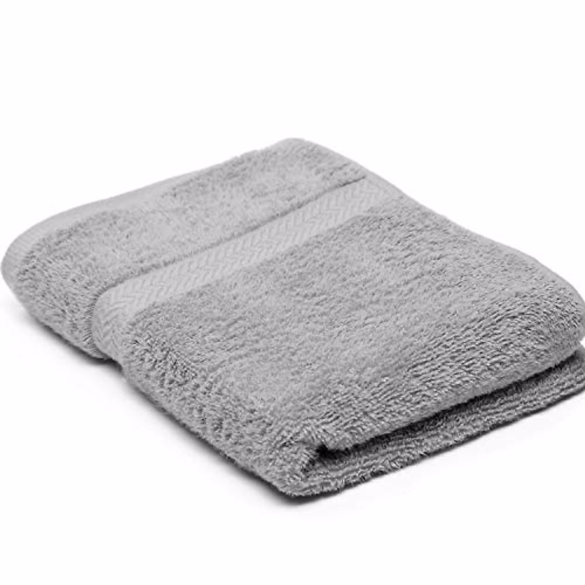 COMMERCIAL PREMIUM 12 PIECE HAND TOWEL SET BY MARTEX - 12 Hand Towels, Home, Business, Shower, Tub, Gym, Pool, Golf, Salon - Machine Washable, Absorbent, Professional Grade, Hotel Quality - GRAY