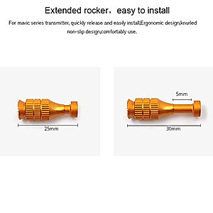 Alloy Pair Control Adjustable Mini Mavic Rocker for Thumb Remote Stick 1 Camera Drone Accessories Drone Accessories