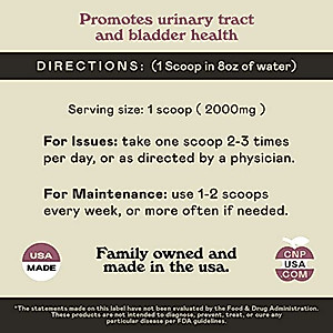 Pure D-Mannose Powder Supplement - Bulk D-Mannose 10oz (283 g) 120 Servings for UTI, Bladder, & Urinary Tract Health