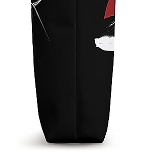 The Batman Red Moon And Batmobile Tote Bag