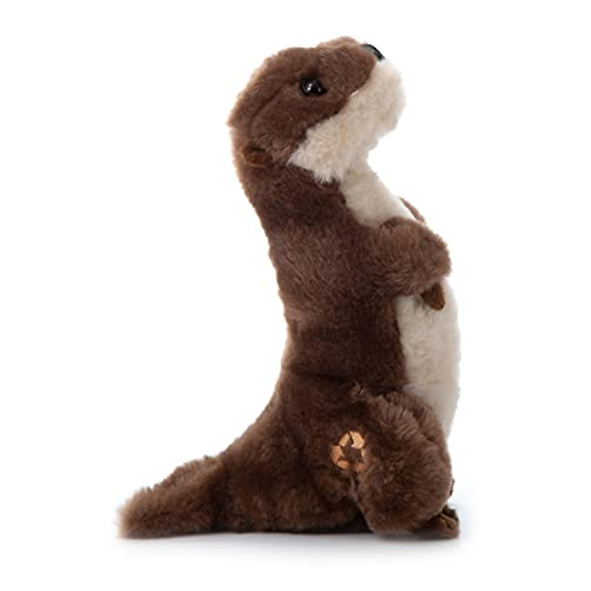 The Petting Zoo River Otter Stuffed Animal Standing, Gifts for Kids, Wild Onez Zoo Animals, River Otter Plush Toy 10 inches