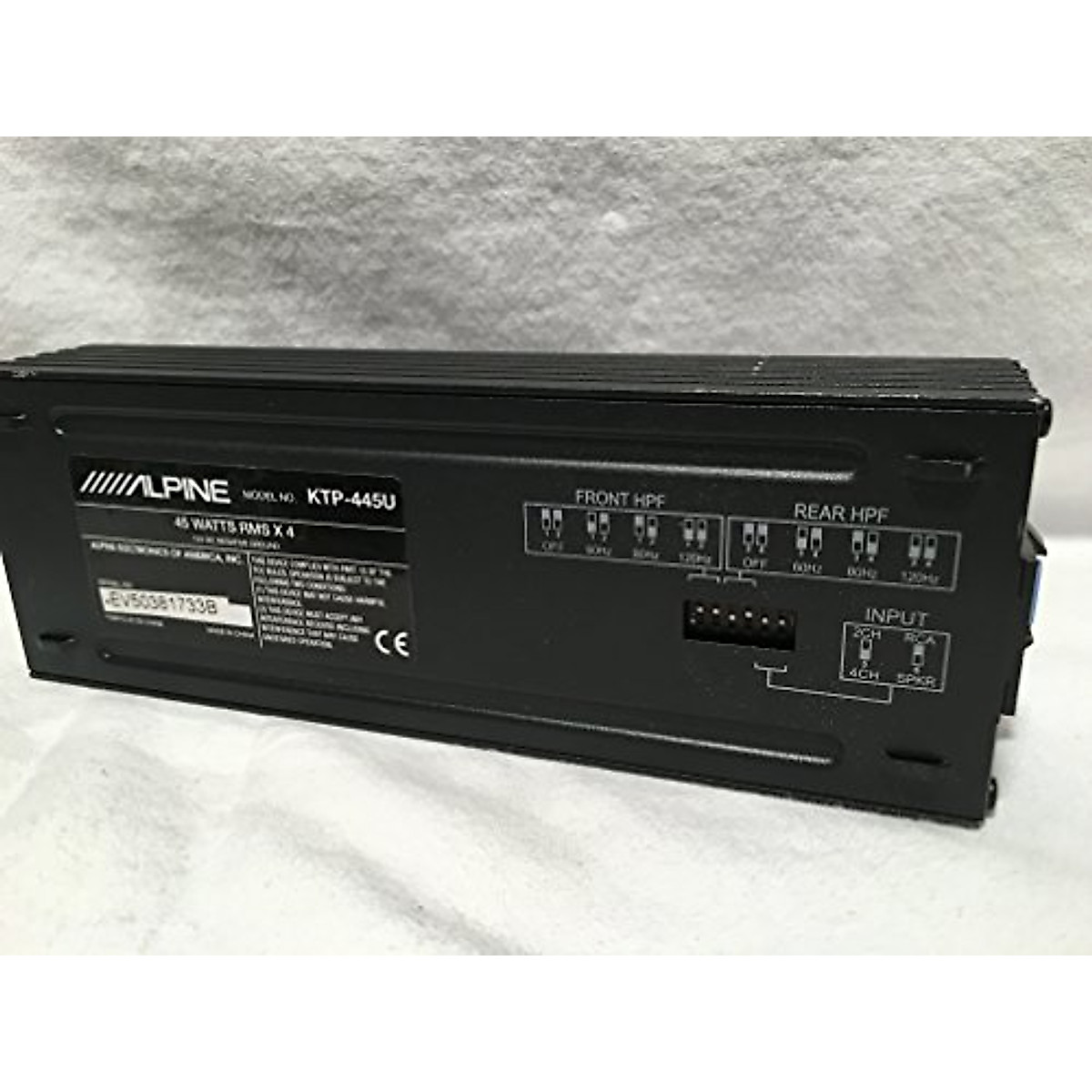 Alpine KTP-445U Universal Power Pack Amplifier