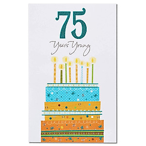 American Greetings 75th Birthday Card (75 Years Young)
