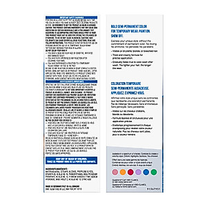 Clairol Color Crave Semi-Permanent Hair Dye, Indigo Hair Color, 1 Count