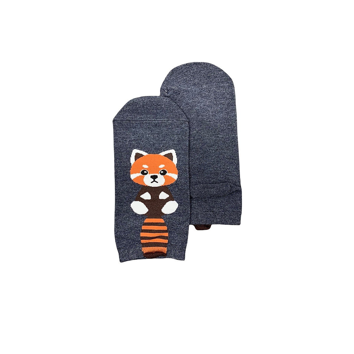 Everything Socks Animal Socks for Women men girls teens and kids- 5 Pack Includes Calico Cat, Fox, Red Panda, and Chipmunk Design- Fun ankle socks for Children & Adults