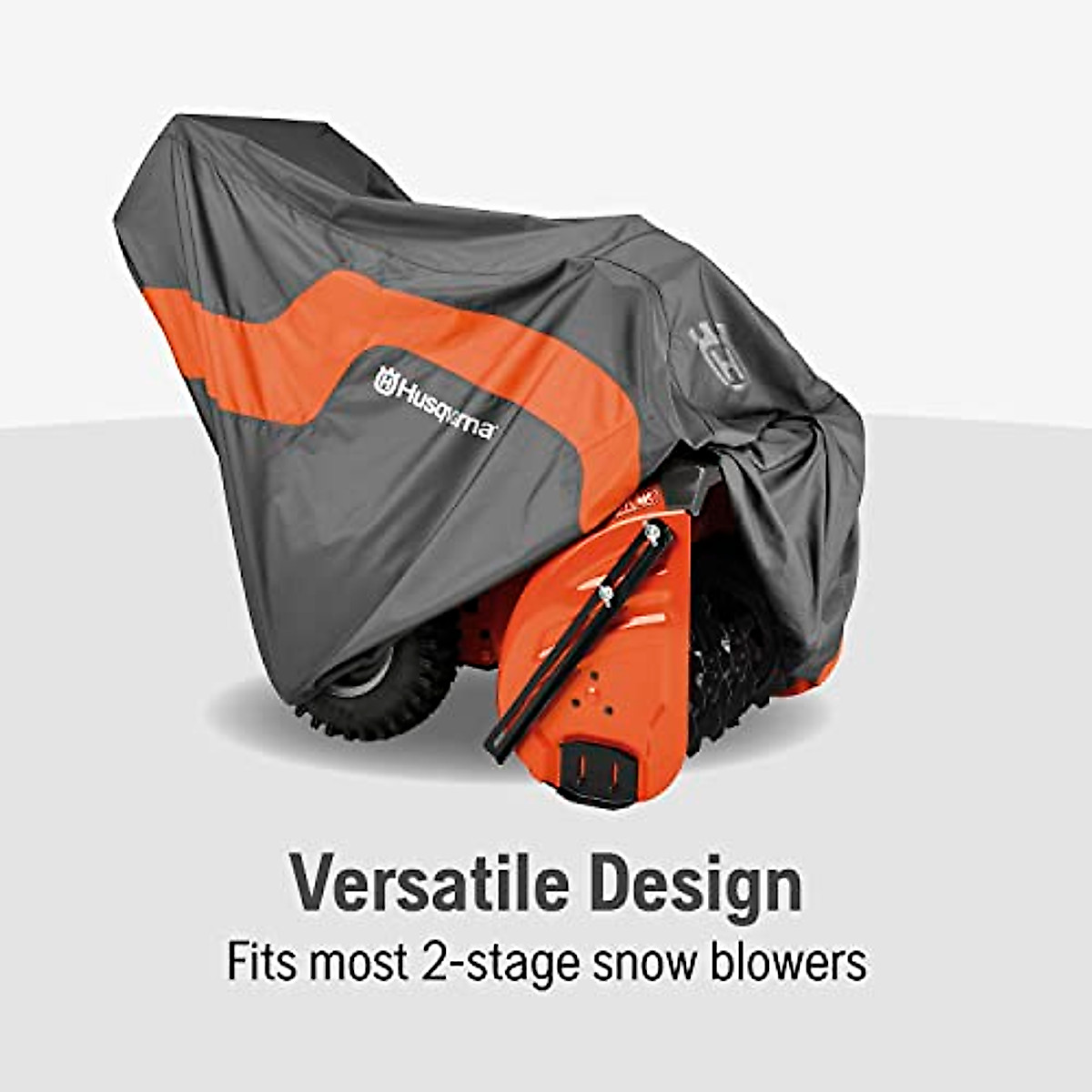 Husqvarna 582846301 Heavy-Duty Snow Blower Cover - Orange/Gray
