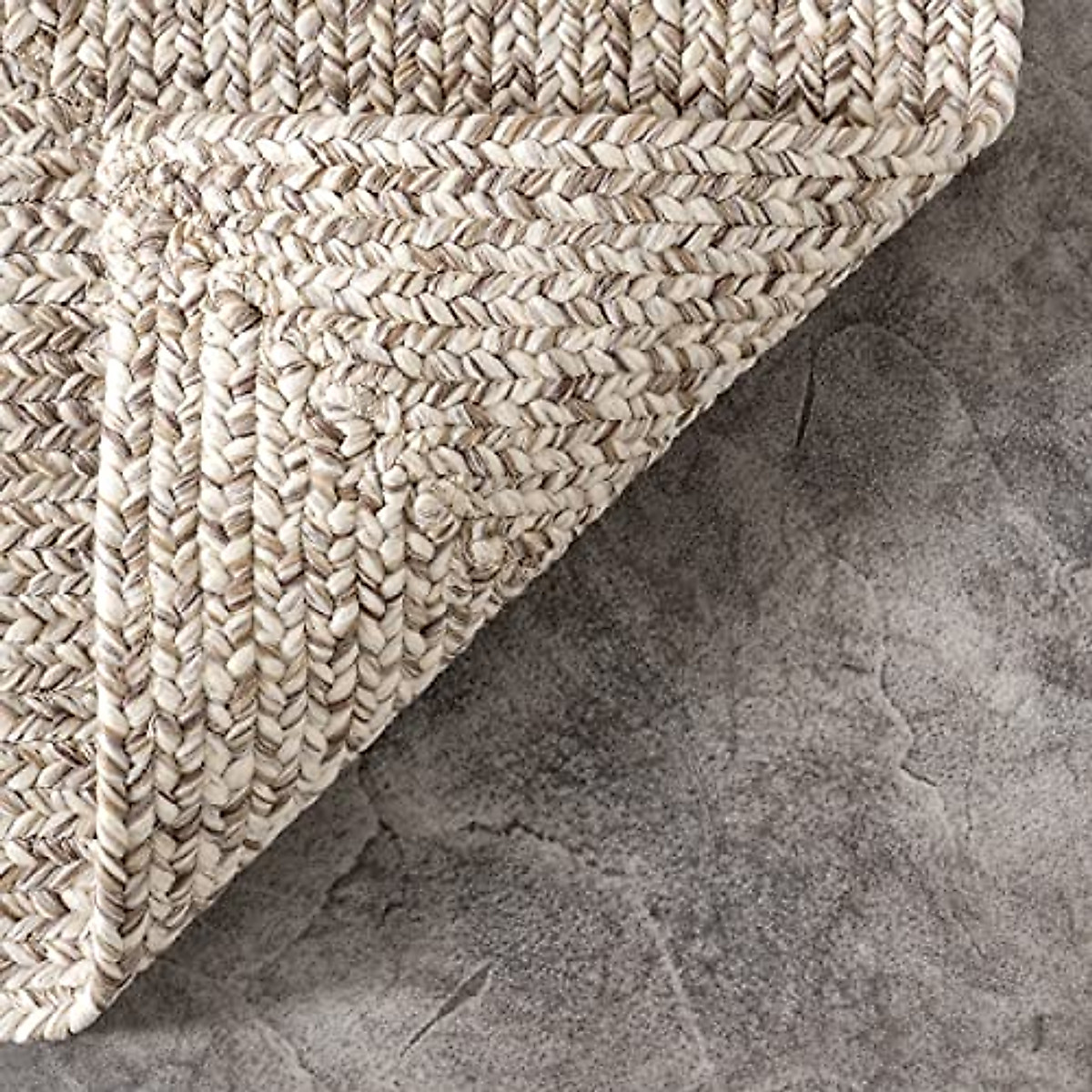 nuLOOM Wynn Braided Indoor/Outdoor Area Rug, 10' x 14', Tan