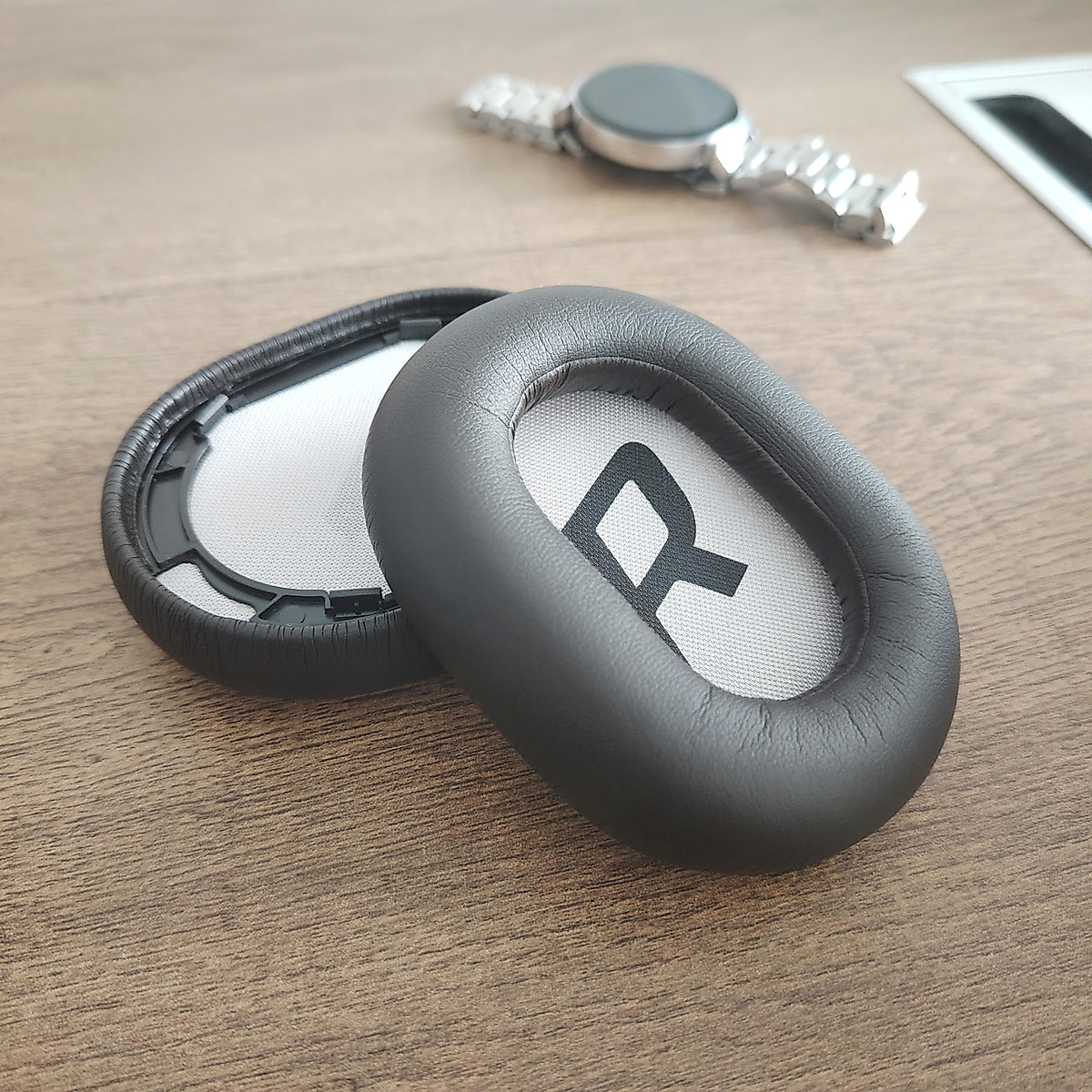 DowiTech Professional Headset Replacement Earpads Cushion Headphone Ear Pads Compatible with Plantronics Backbeat Pro 2 Bluetooth Noise Cancelling Headphone