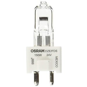 OSRAM DZE/FDS 150W 24V Tungsten Halogen Lamp