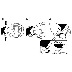 Overade Unisex's Helmet Cover, Orange, X-Large