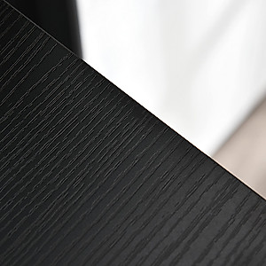 HOMCOM 8-Drawer Dresser, 3-Tier Fabric Chest of Drawers, Storage Tower Organizer Unit with Steel Frame for Bedroom, Hallway, Dark Gray