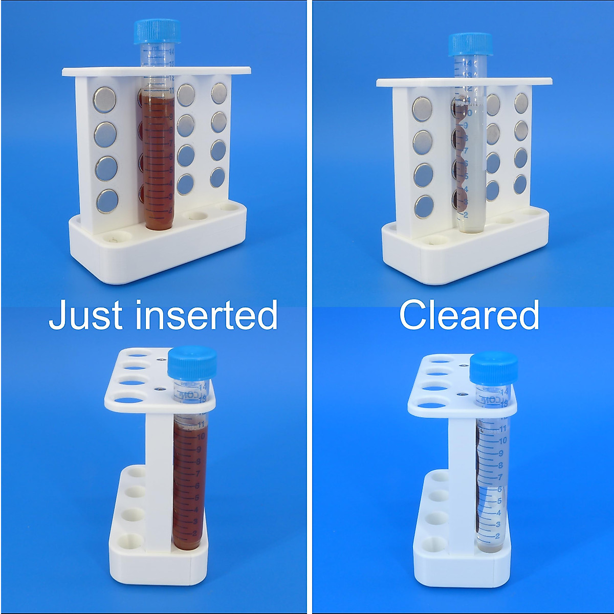 Magnetic Rack for 15 mL Tubes for DNA, RNA and Other biomolecules Purification