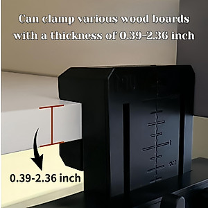 OGGOOLLA Install Cabinets Tools, Adjustable Length Cabinet Door Installation Positioner, Cabinet Door Mounting Jig, Cabinet Hardware Jig, Cabinet Installation Tools, With Gloves (Black)