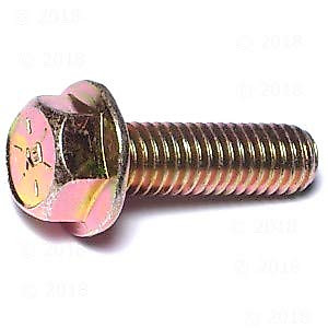 Hard-to-Find Fastener 014973240233 Grade 8 Coarse Hex Flange Bolts, 3/8-16 x 1-1/4, Piece-4
