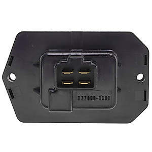 HVAC Fan Blower Motor Resistor Replacement for 2004-2008 Acura TSX 2003-2006 Honda Accord 2006-2008 Honda Civic 2005-2010 Honda Odyssey 2009 Honda Pilot Replaces RU-398, 79330SDRA01, 79330SDAA01