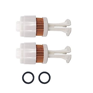 2 Pcs 65L-24563-00-00 35-888289T2 Fuel Filter Element for Yamaha Mercury Marine Suzuki Johnson