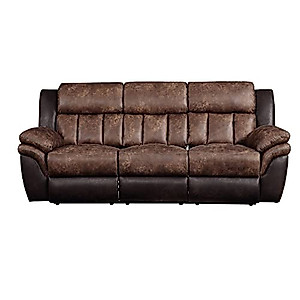 Acme Furniture Upholstered Sofas, Toffee/Espresso