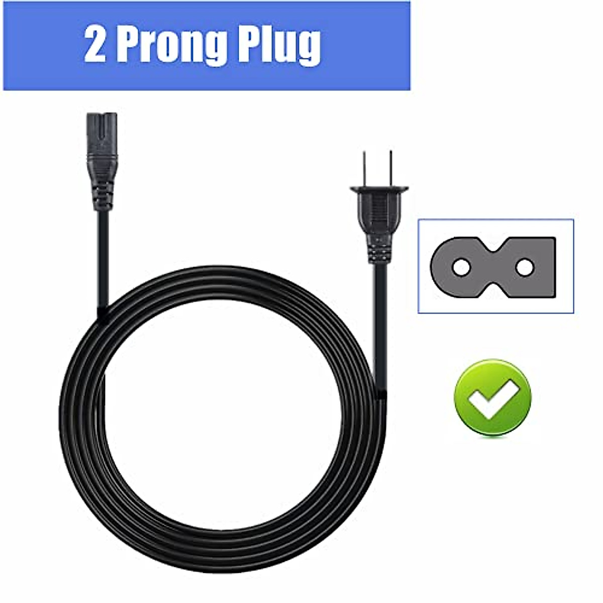 CJP-Geek 5ft AC Power Cord Cable Plug Replacement for Bose SoundTouch Sound Touch 30 354441-1200 Digital Media Streamer