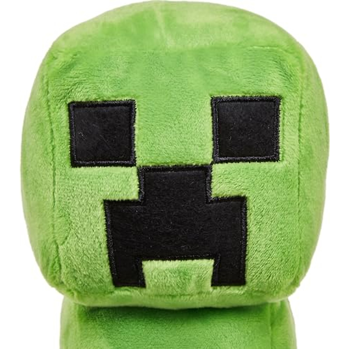 Mattel Minecraft Basic 8-inch Plush Creeper Stuffed Animal Figure, Soft Doll Inspired by Video Game Character